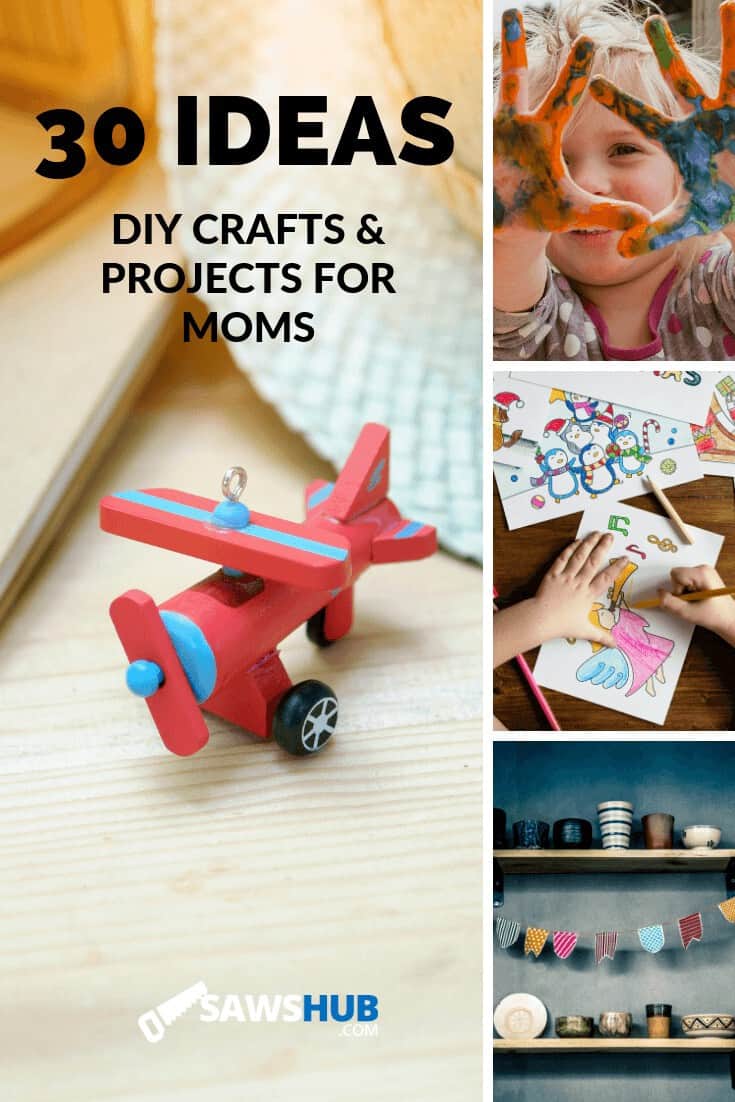 30 Simple DIY Projects and Crafts for Moms | SawsHub