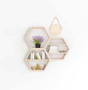 16 Amazingly Simple DIY Honeycomb Shelves to Make | SawsHub