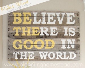 38 DIY Pallet Wood Signs to Make and Create | SawsHub