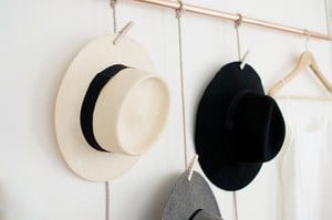 22 Easy DIY Hat Rack Ideas for Any Home | SawsHub