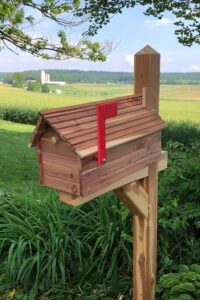 Top 18 Cedar Mailbox Post Ideas | SawsHub