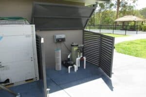 18 Best DIY Pool Equipment Enclosure Ideas | SawsHub