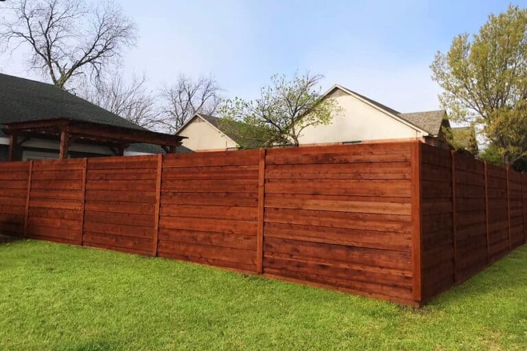 15 Wood Fence Design Ideas [Front/Backyard] | SawsHub