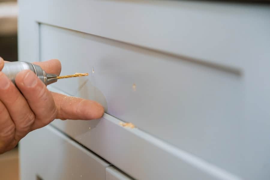How To Drill Holes For Cabinet Pulls SawsHub