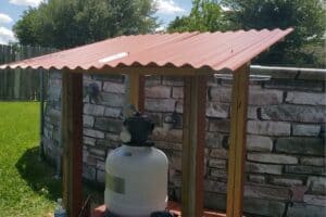 18 Best DIY Pool Equipment Enclosure Ideas | SawsHub