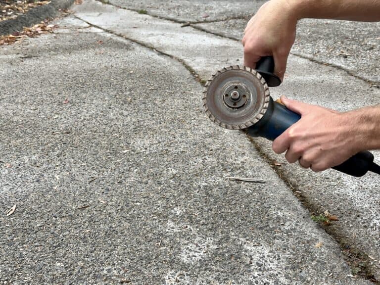 How To Cut Asphalt With an Angle Grinder | SawsHub